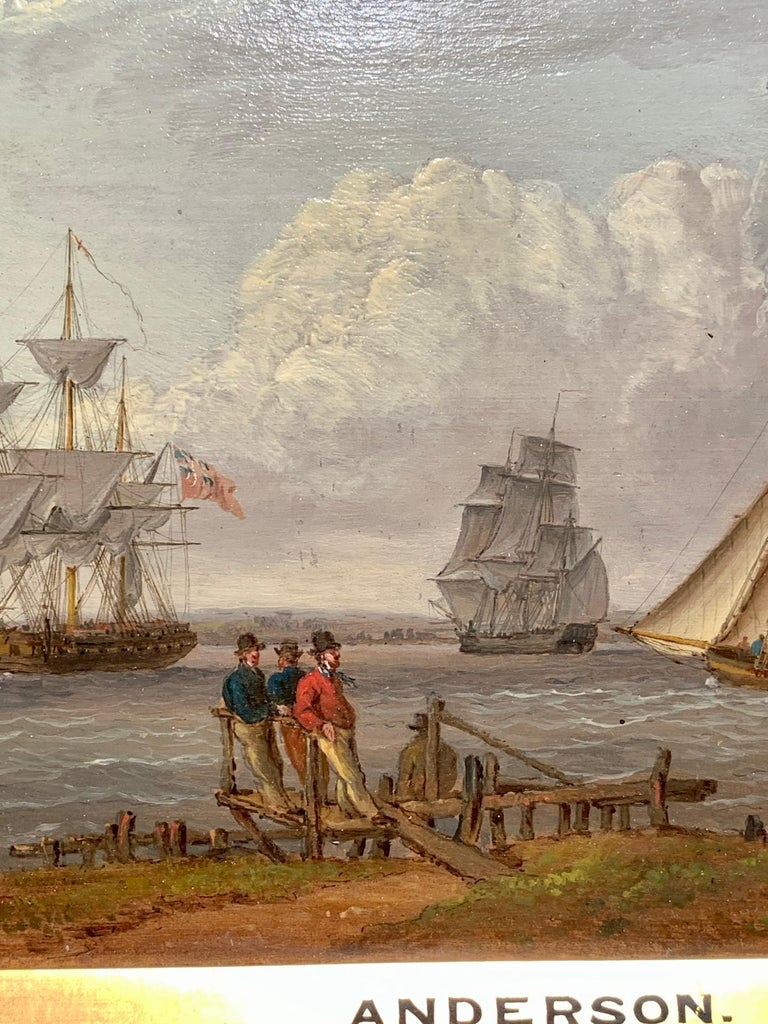 William Anderson – „Antike englische Meeresszene aus dem 19 ...