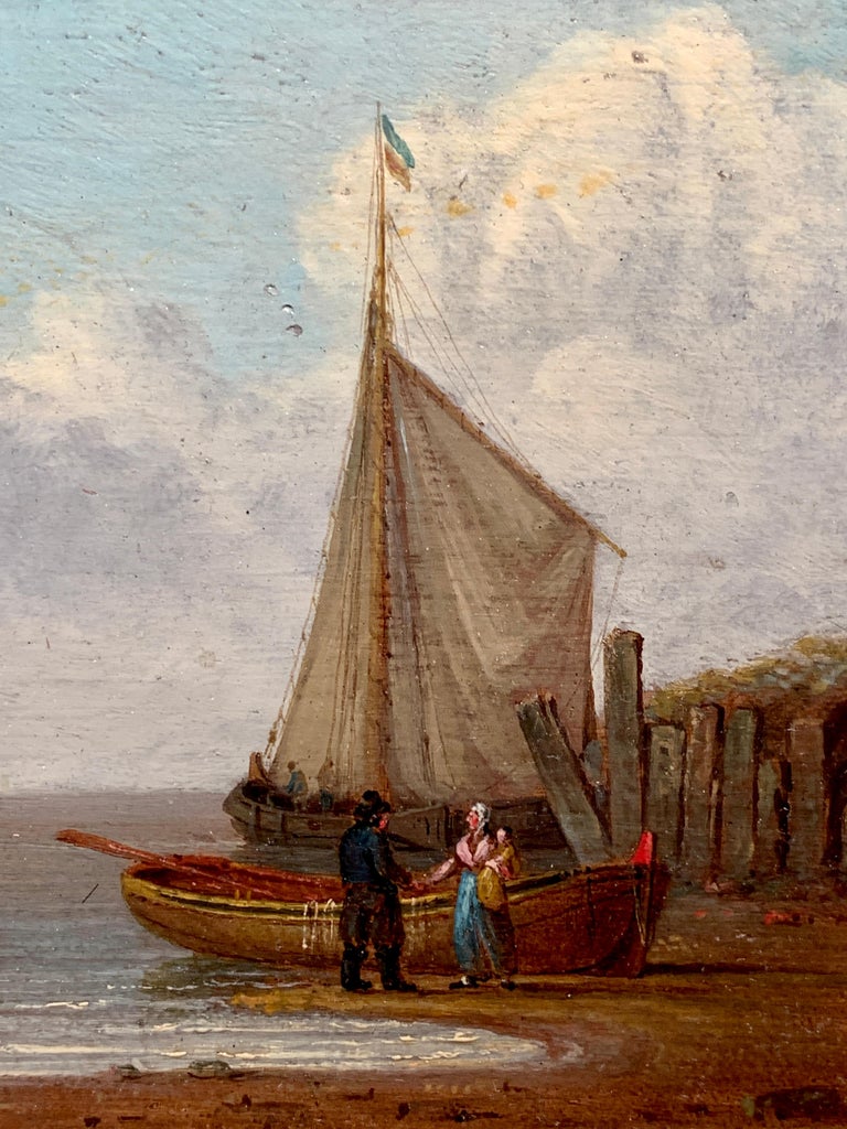 William Anderson - Scène marine anglaise ancienne du XIXe siècle en ...