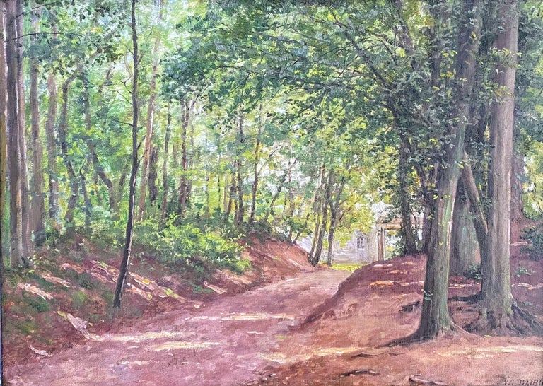 William Baptiste Baird - American Impressionist: Springtime, a sunny ...