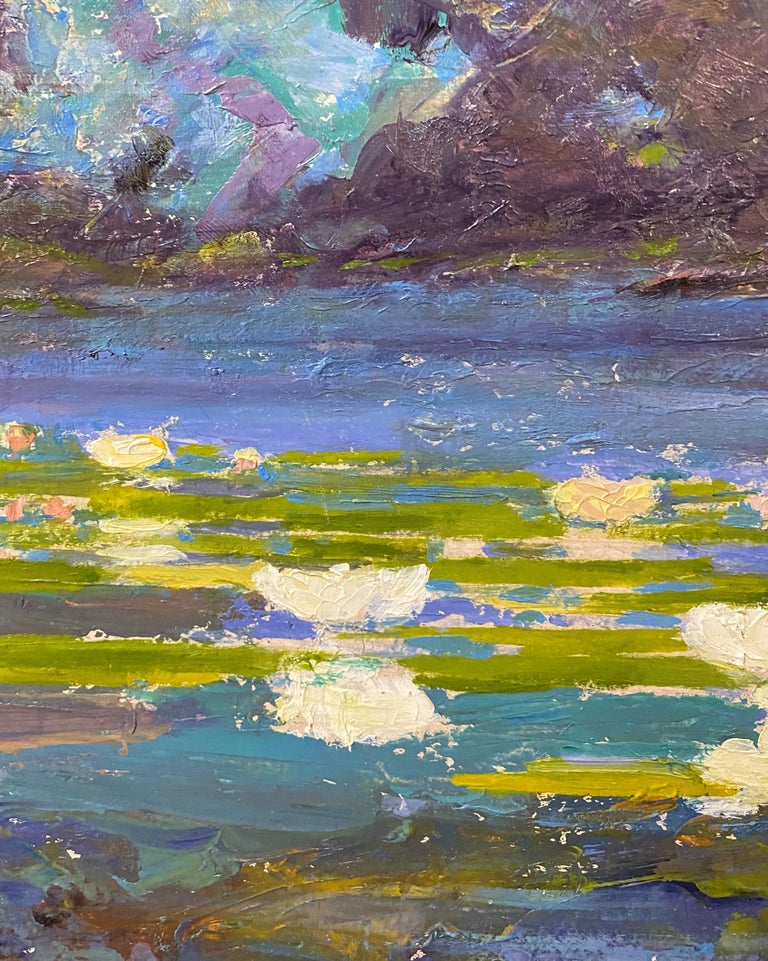 William Baxter Closson - The Lily Pond For Sale at 1stDibs