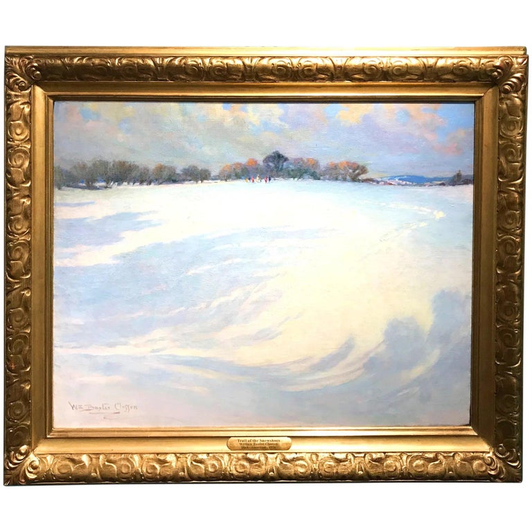 William Baxter Palmer Closson - The Trail of Snowshoes For Sale at 1stDibs