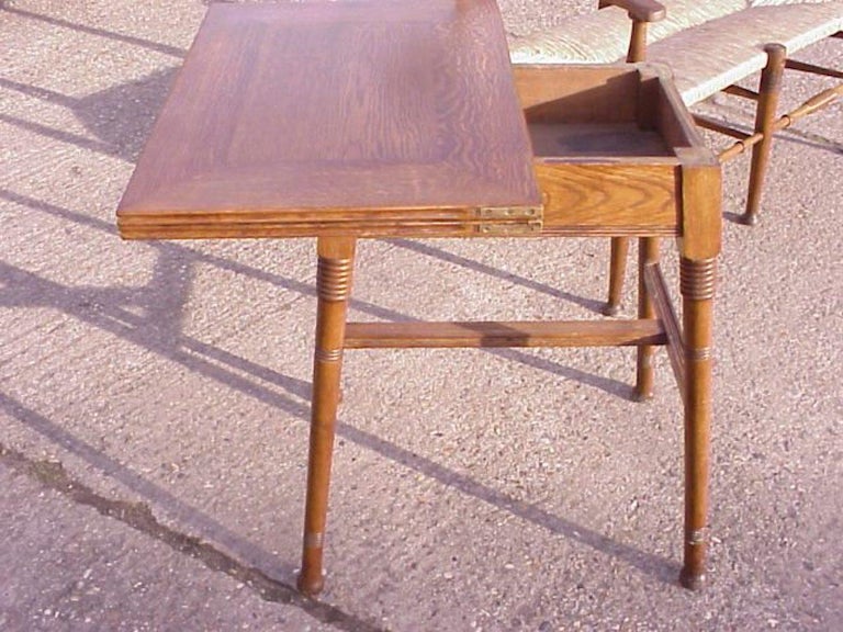 William Birch for Liberty and Co. an Arts and Crafts Oak Fold Over Card ...