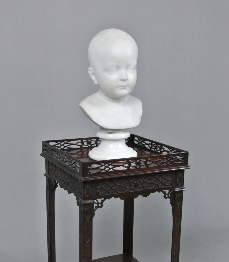 William Brodie Frsa Signed Marble Bust of the Artist's Daughter Dated ...