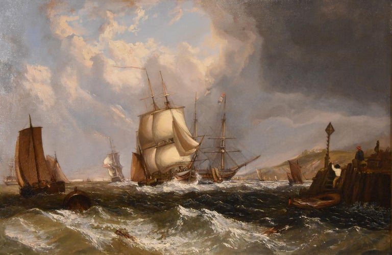 William Broome of Ramsgat - Oil Painting by William Broome of Ramsgate ...