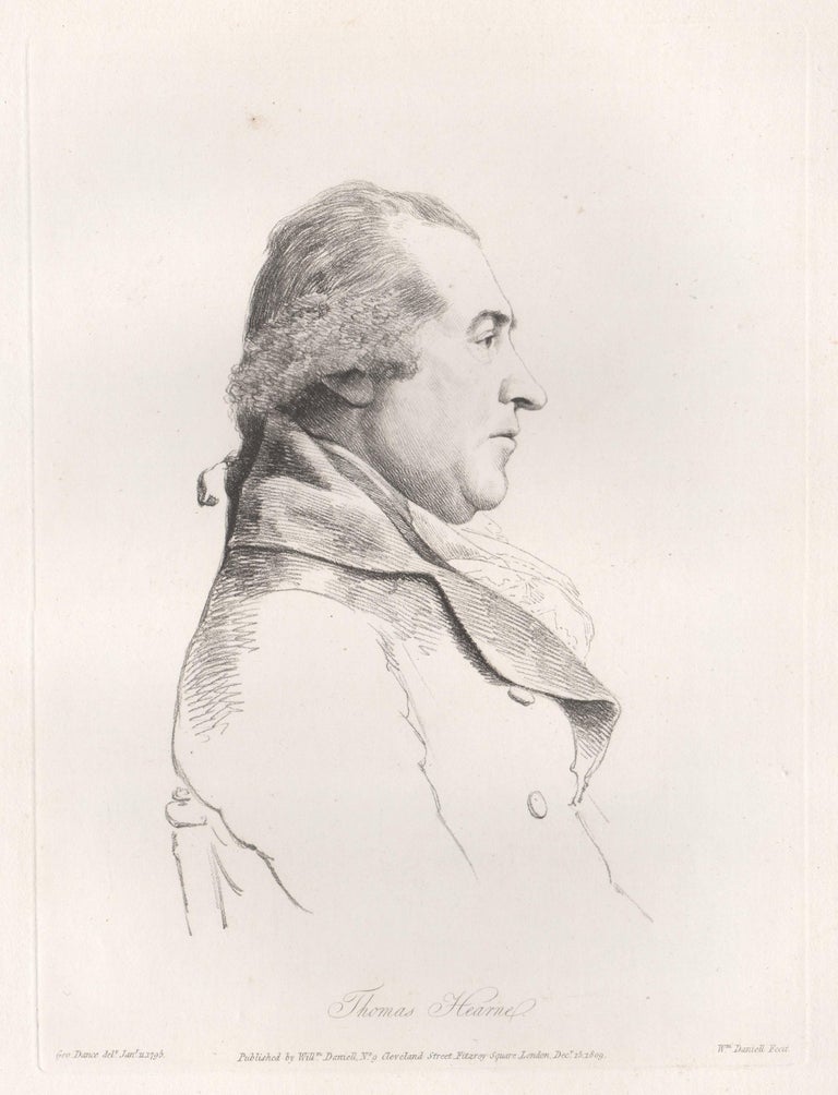 William Daniell after George Dance - Thomas Hearne, artist, portrait ...