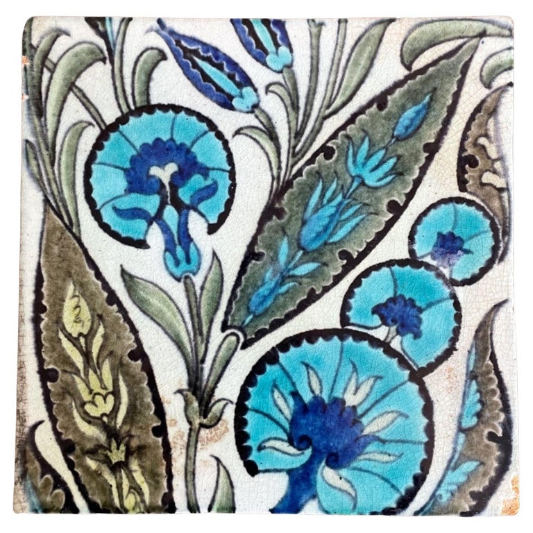 William De Morgan Tile For Sale at 1stDibs
