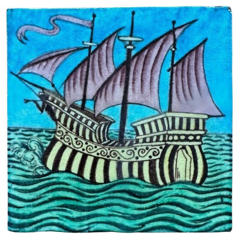 William De Morgan Tile For Sale at 1stDibs