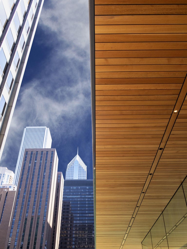 William Dey - EDGE OF THE CITY Apple Store Chicago, Photograph ...
