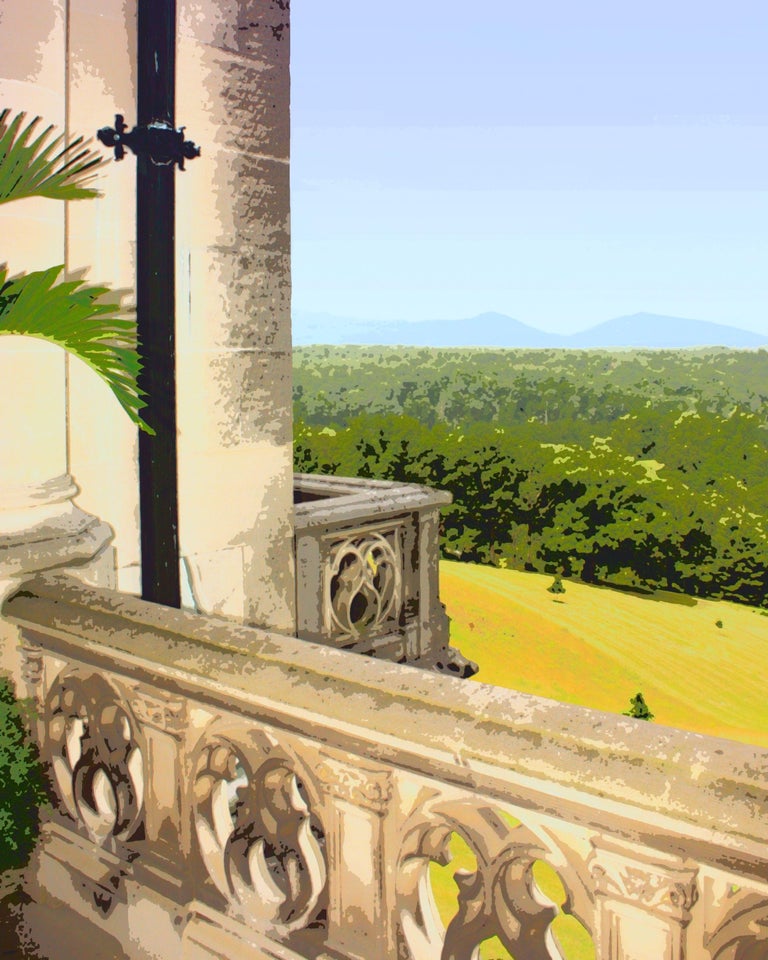 William Dey - VIEW FROM THE BALCONY Asheville NC, Photograph, Archival ...