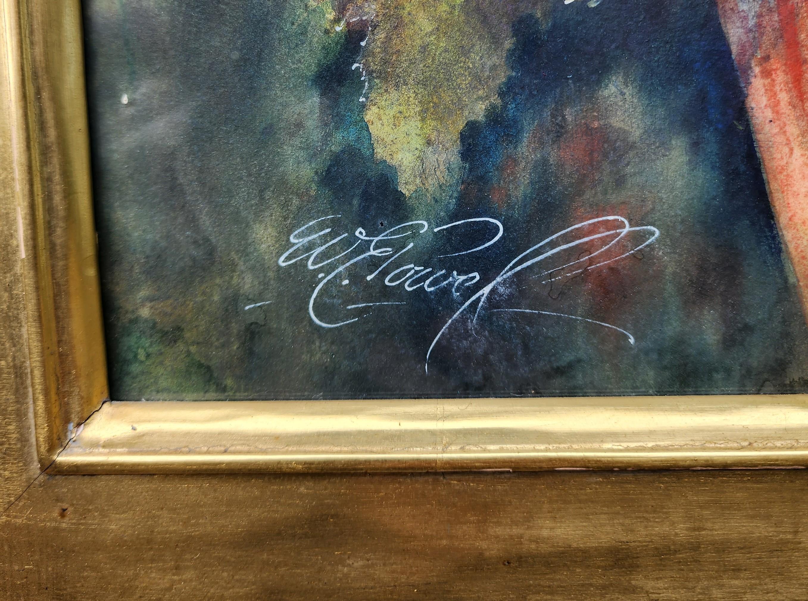 William Edward Powell - Contemplation, 1910 Scarlet Macaw, Ornithology ...