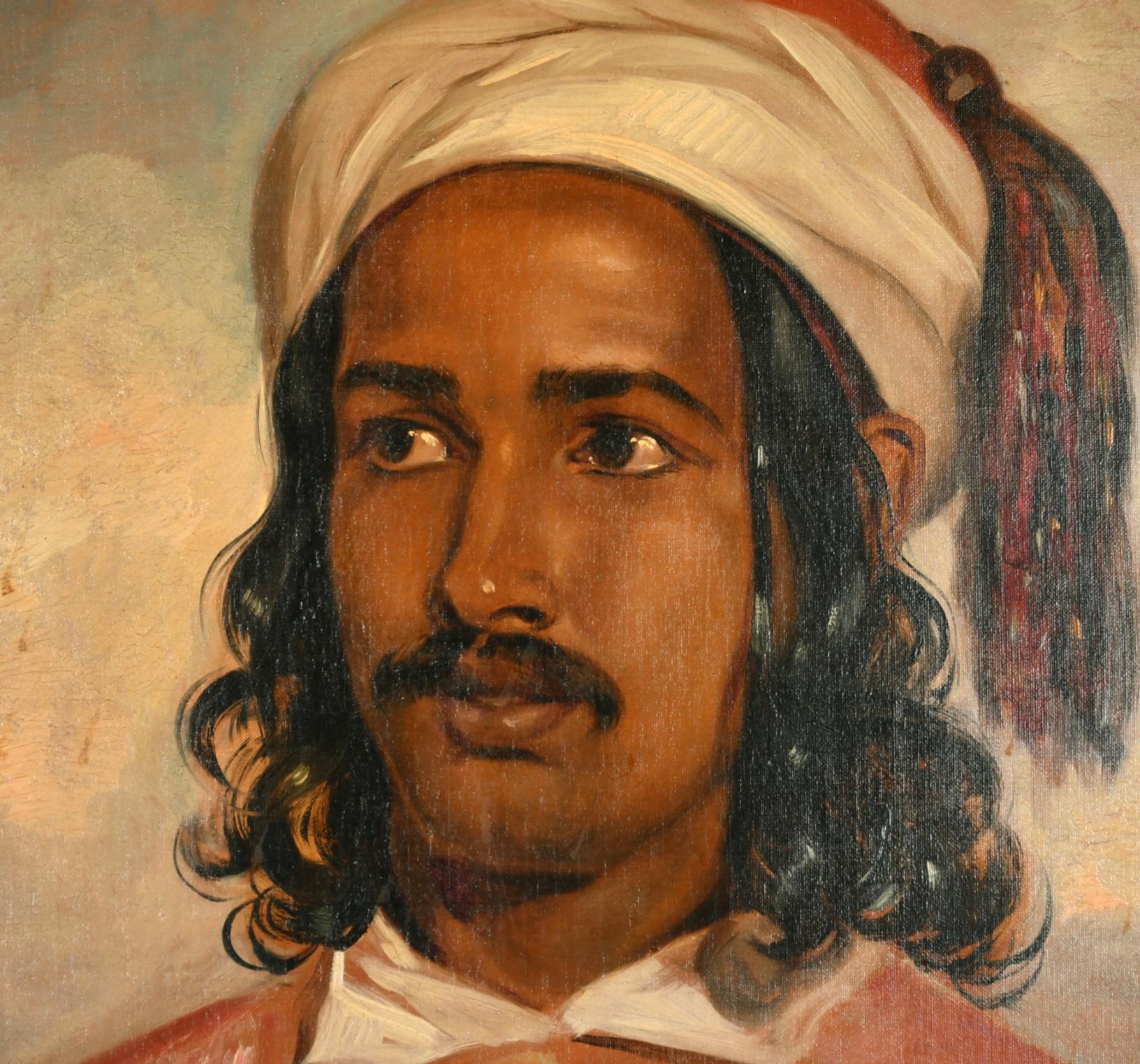 William Etty - Portrait studies of an Arab For Sale at 1stDibs