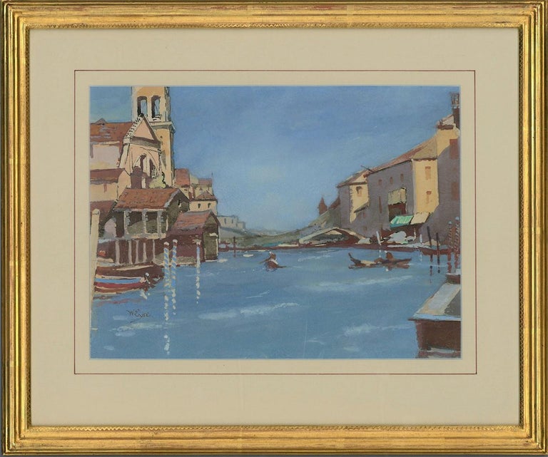 William Eyre - William Eyre (1891–1979) - Signed 20th Century Gouache ...