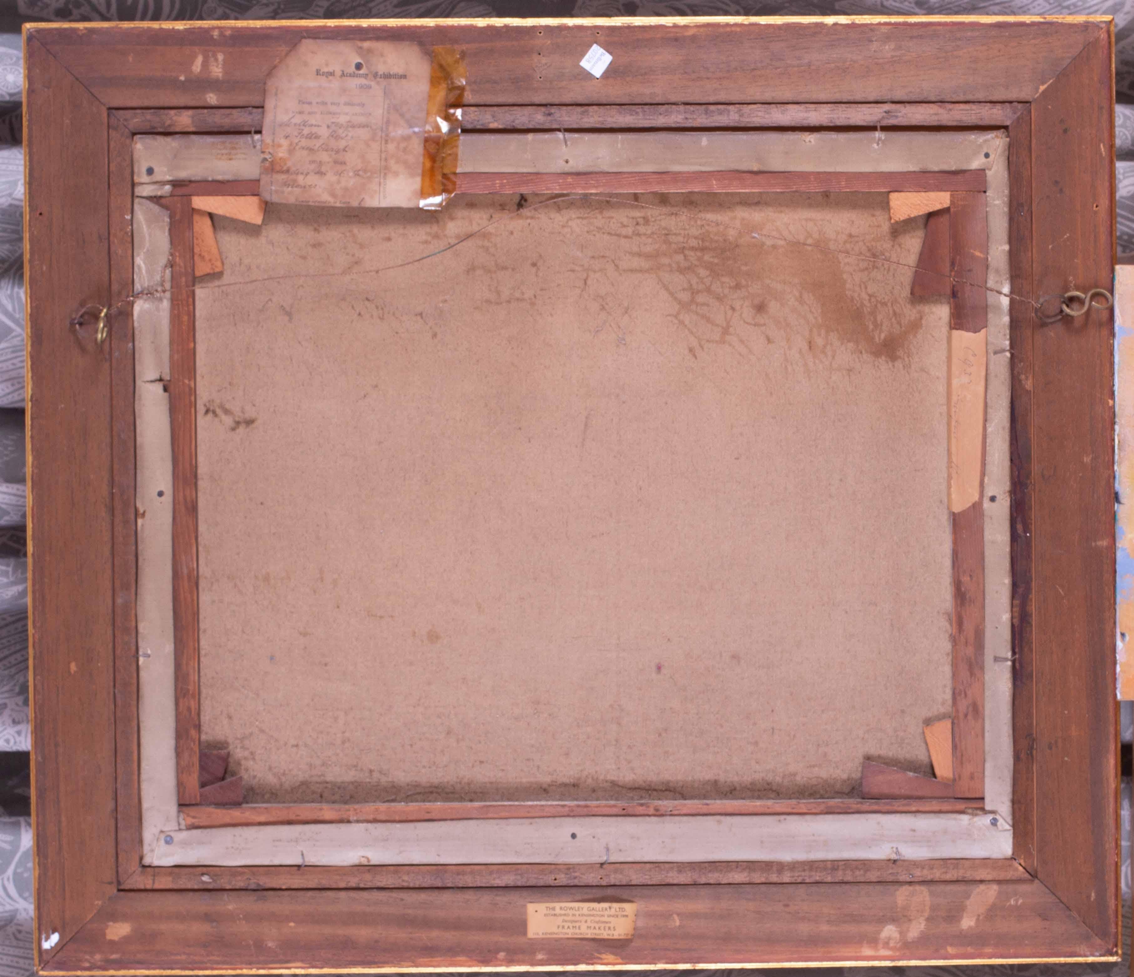 William Ferguson - 1909 Royal Academy painting of harvesting before the ...