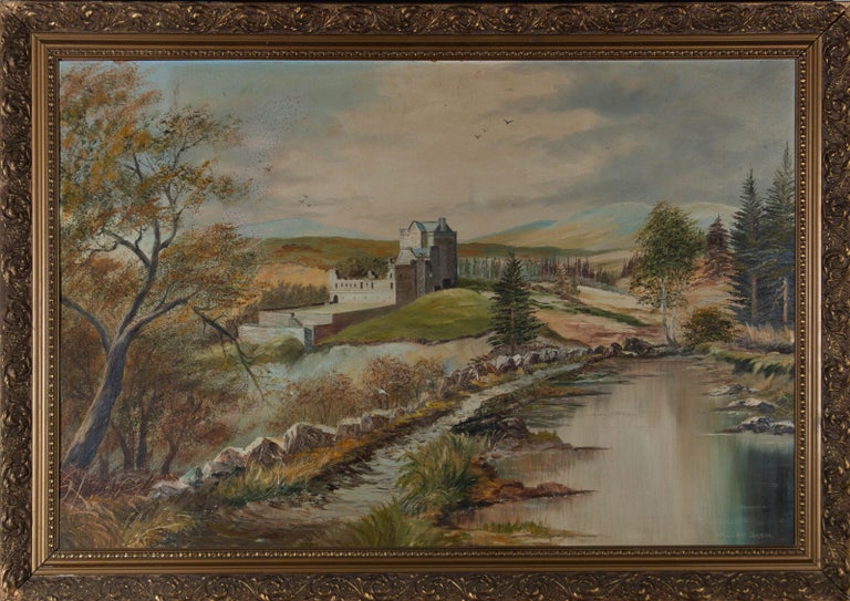 William Gash - William Gash - 20th Century Oil, Scottish Castle For ...