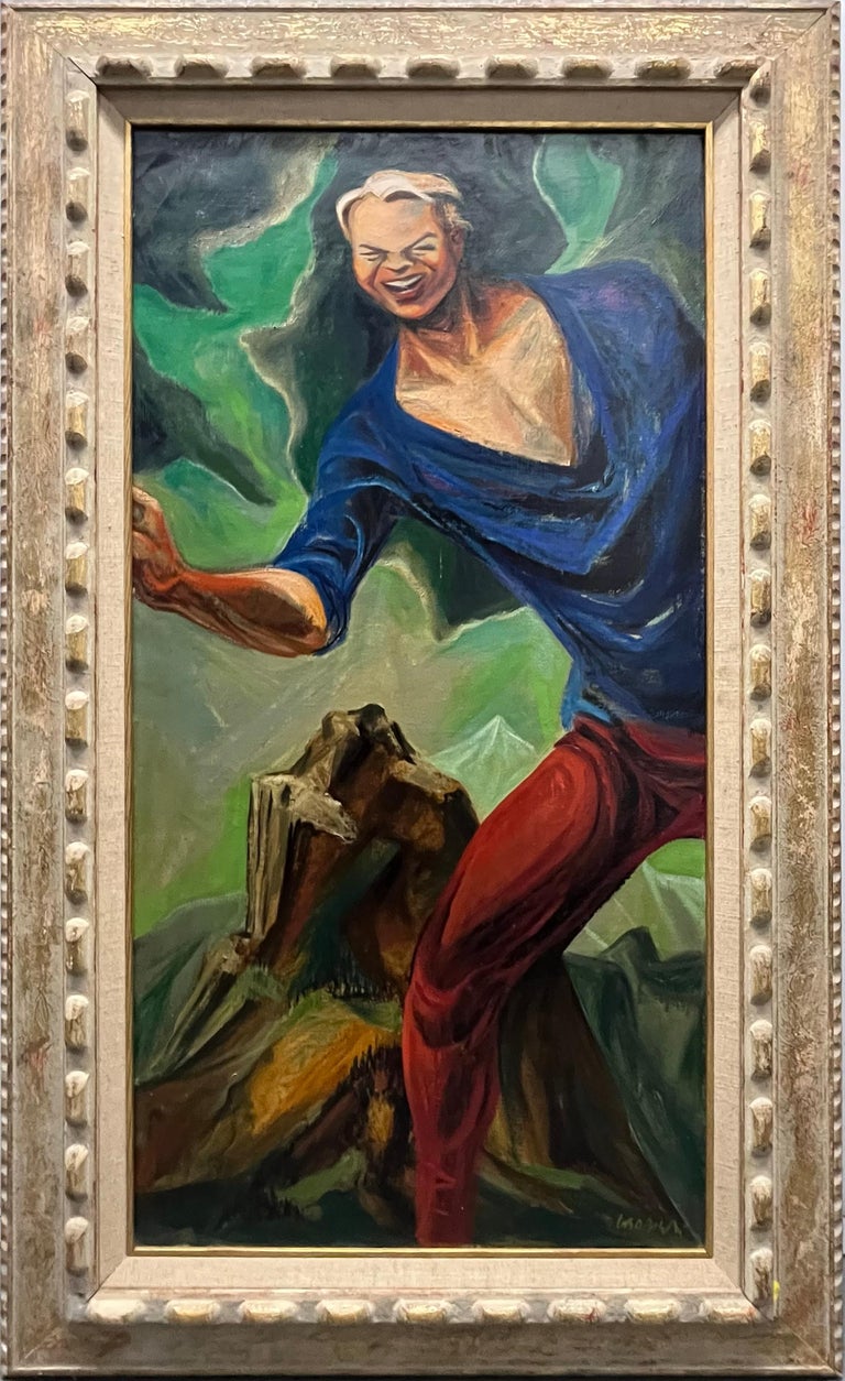 William Gropper - Paul Bunyan American Scene Mid 20th Century Modern ...