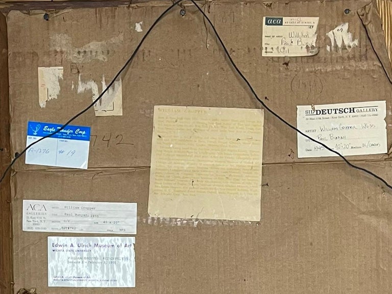 William Gropper - Paul Bunyan American Scene Mid 20th Century Modern ...