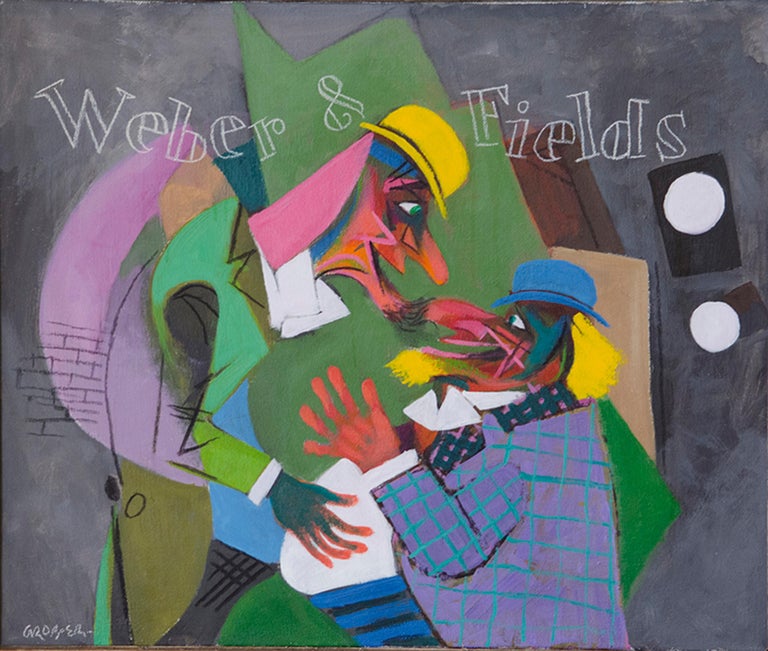 William Gropper - Weber and Fields For Sale at 1stDibs