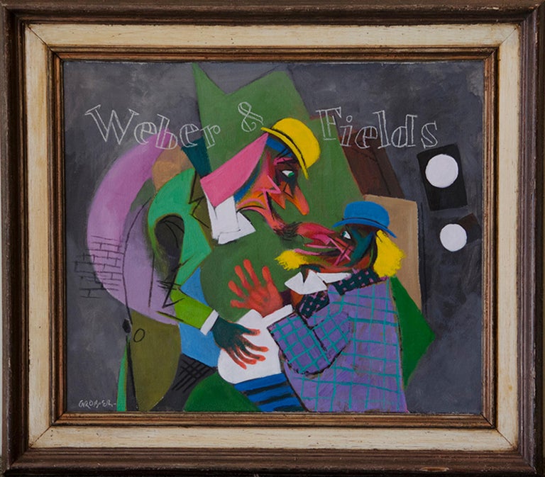 William Gropper - Weber and Fields For Sale at 1stDibs
