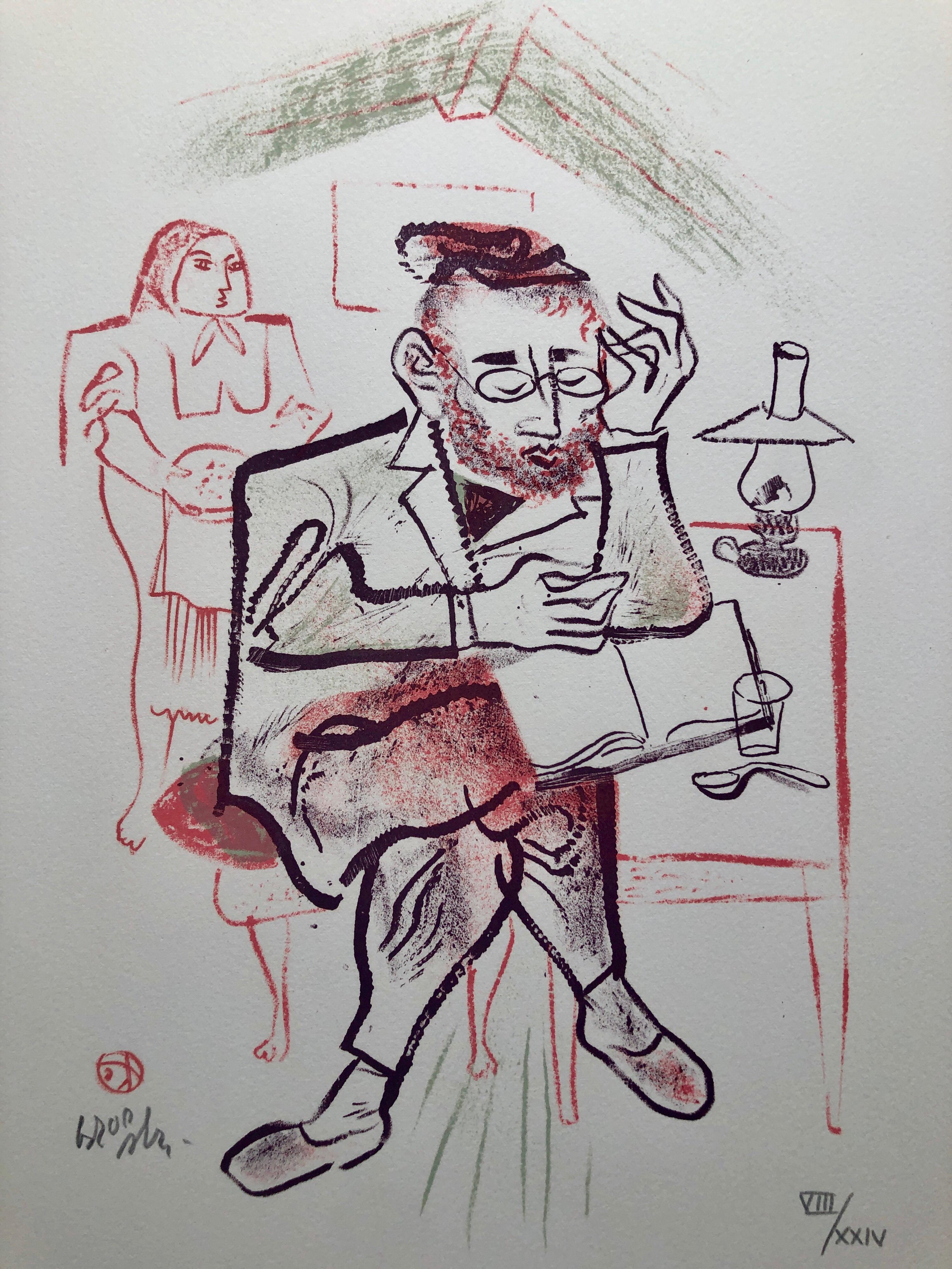 William Gropper Figurative Prints - 14 For Sale at 1stDibs