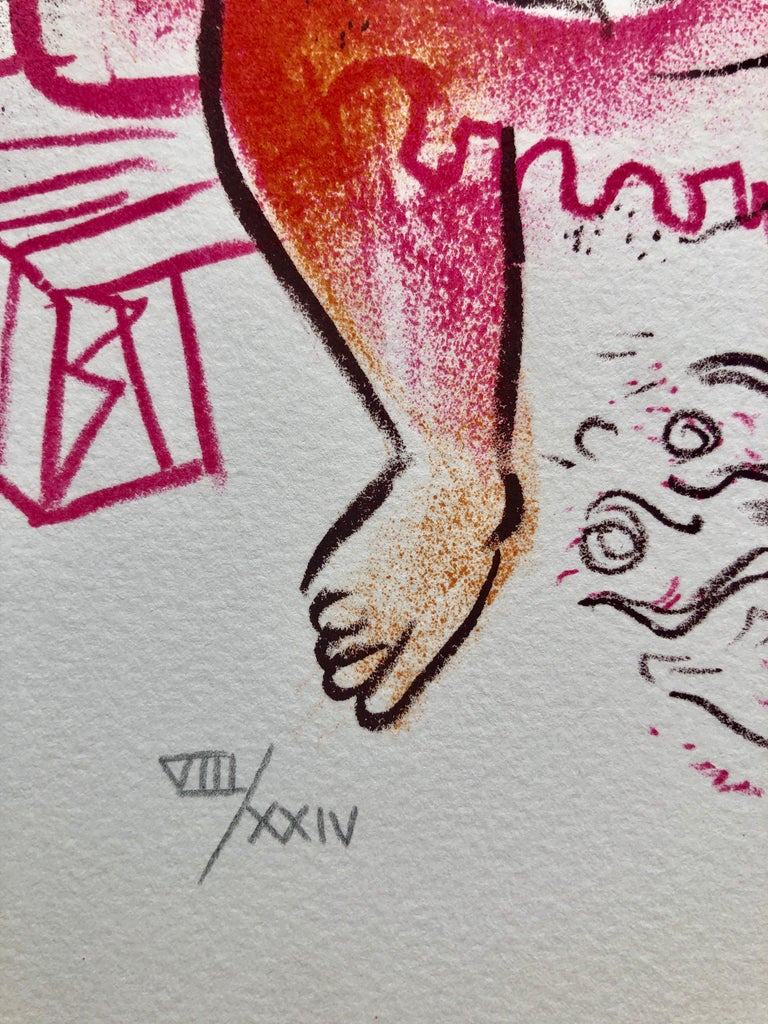 William Gropper - Yenta Woman, Kitchen, Jewish Shtetl Americana Judaica ...