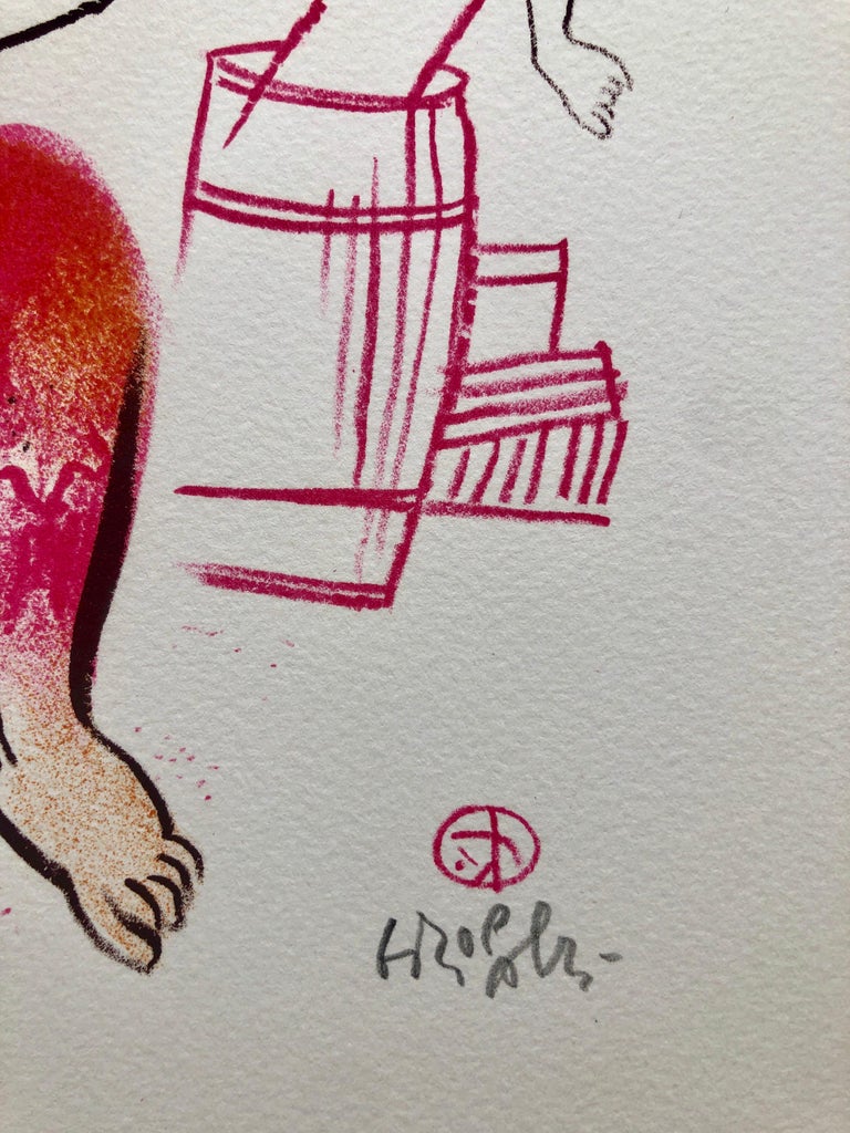 William Gropper - Yenta Woman, Kitchen, Jewish Shtetl Americana Judaica ...