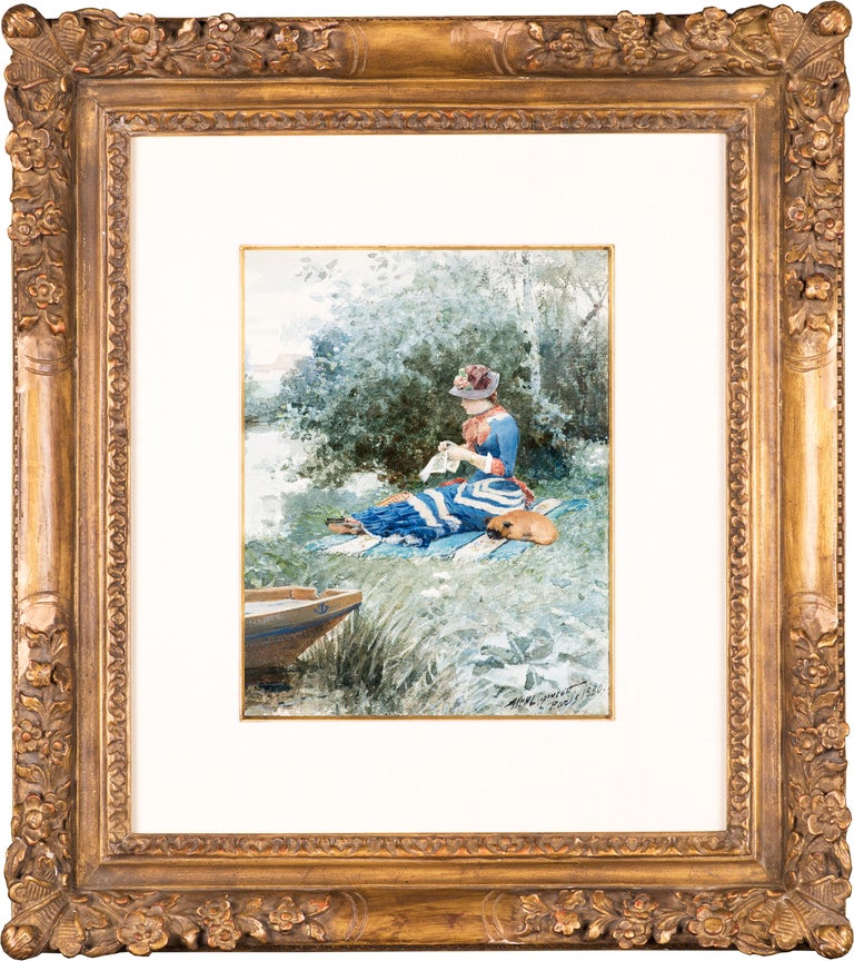 William H. Lippincott - En attendant (Waiting) For Sale at 1stDibs