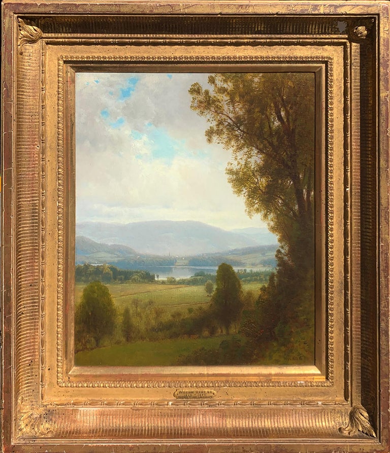 William Hart - Hudson River Landscape by William Hart (American: 1823 ...