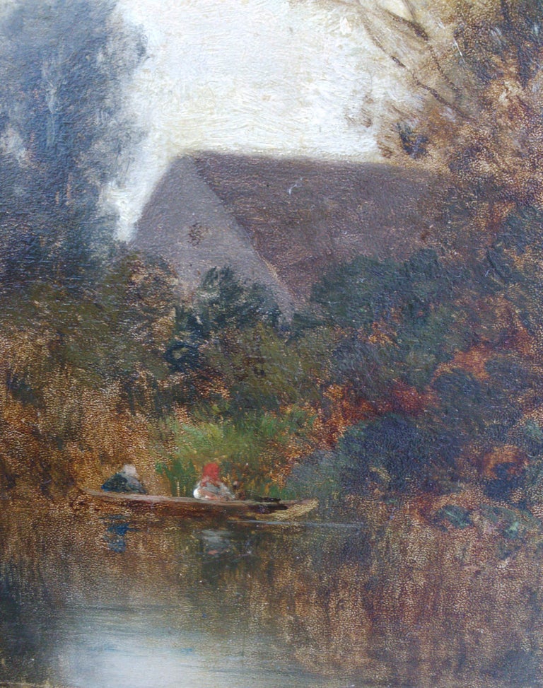 William Henry Hilliard - Hudson River artist painting, landscape with ...