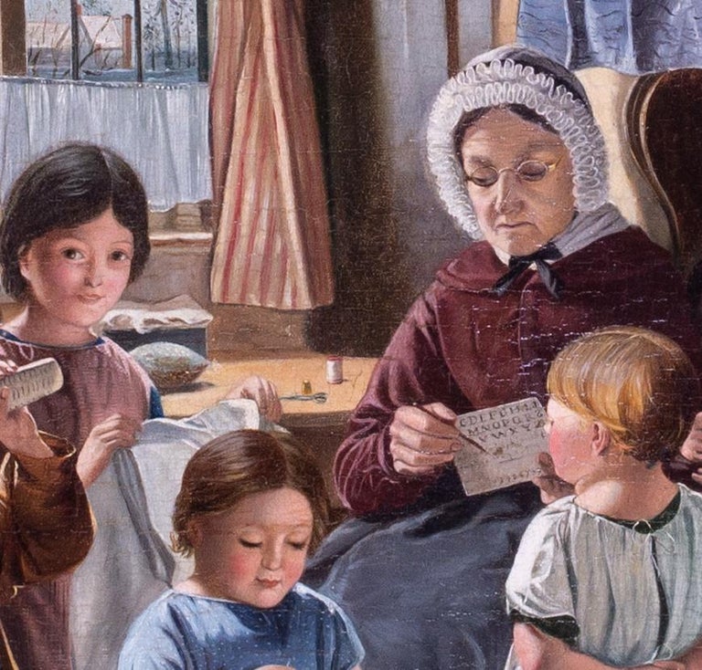 William Henry Knight - 19th Century British oil painting of children ...