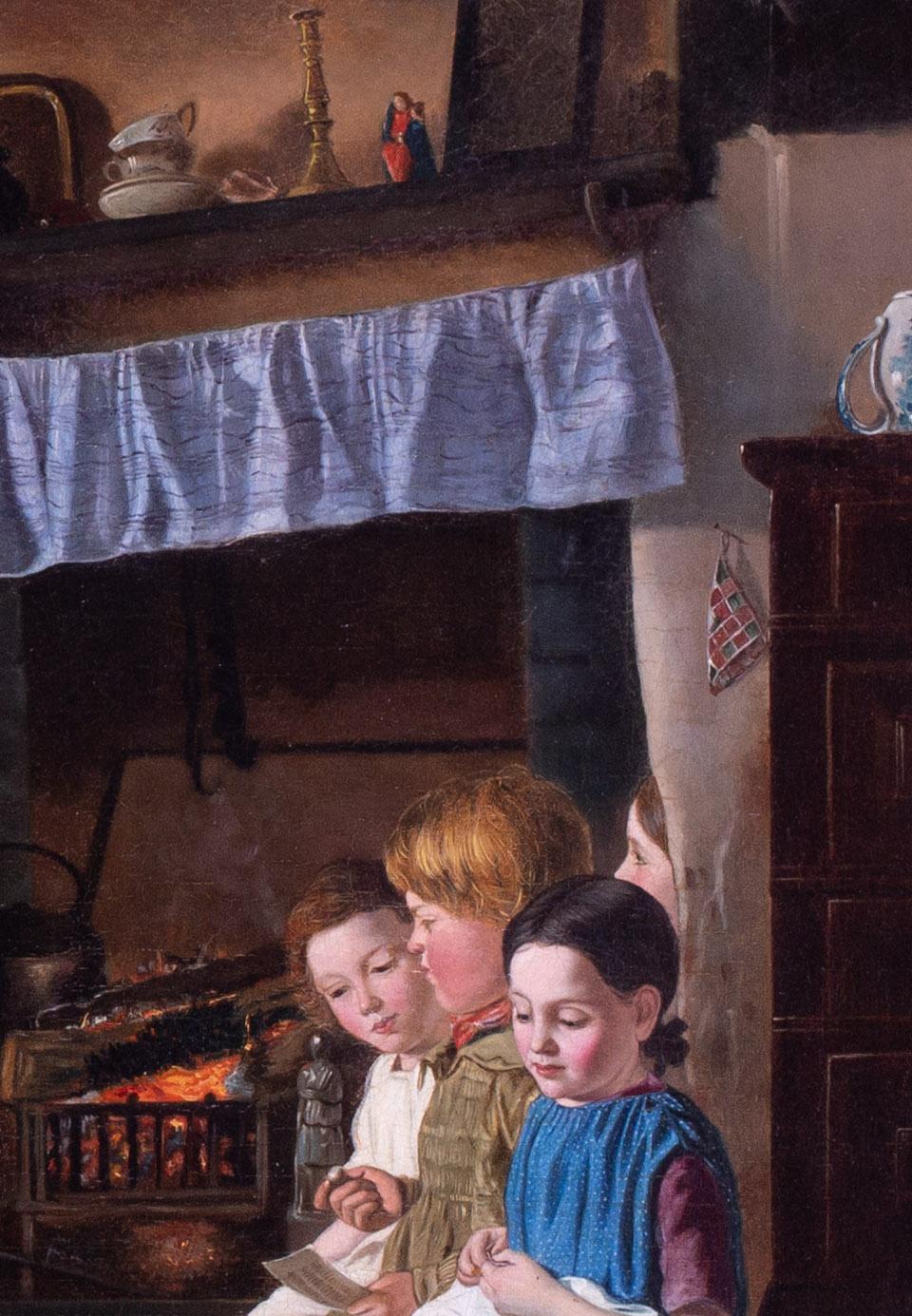 William Henry Knight - 19th Century British oil painting of children ...