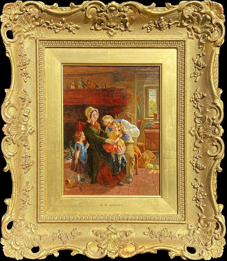 William Henry Knight - The Finishing Touches For Sale at 1stDibs