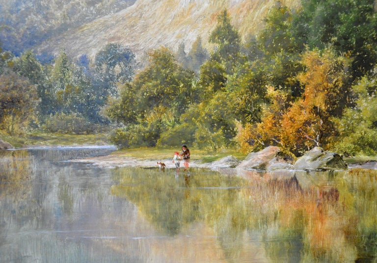 William Henry Mander - The Lledr Valley, North Wales - 19th Century ...