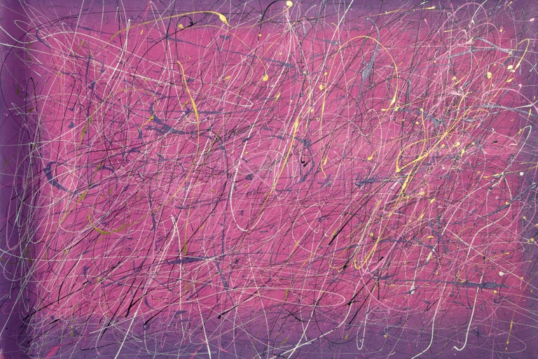 William Hewes - Large Abstract Expressionist Painting by William Hewes ...