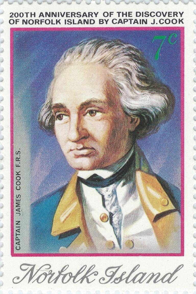 William Hodges - Le capitaine James Cook : portrait du 18e siècle par ...