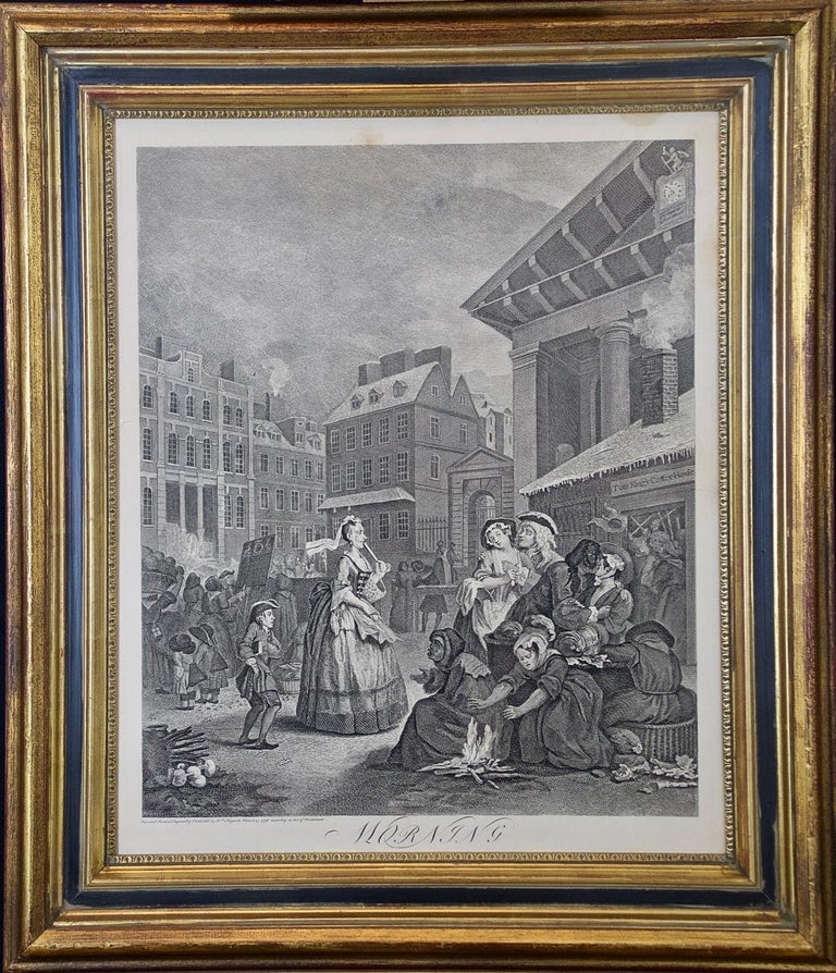 William Hogarth - William Hogarth's "Four Times of the Day": Series of ...