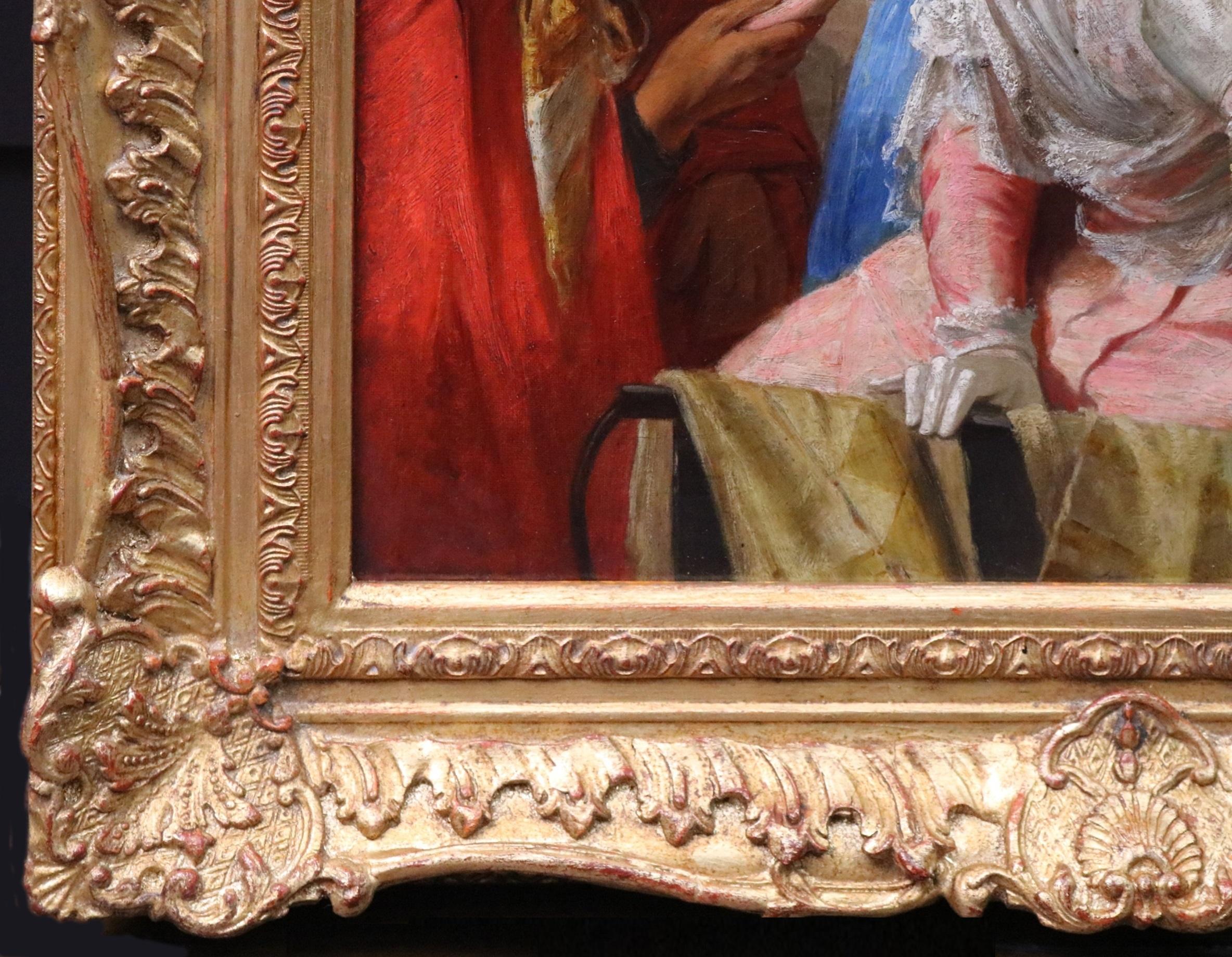 William Holyoake - Our Party at the Oaks - 19th Century Exhibition Oil ...