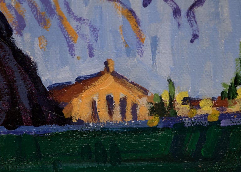 William Hook - West Side Story (Landscape with Trees) at 1stDibs