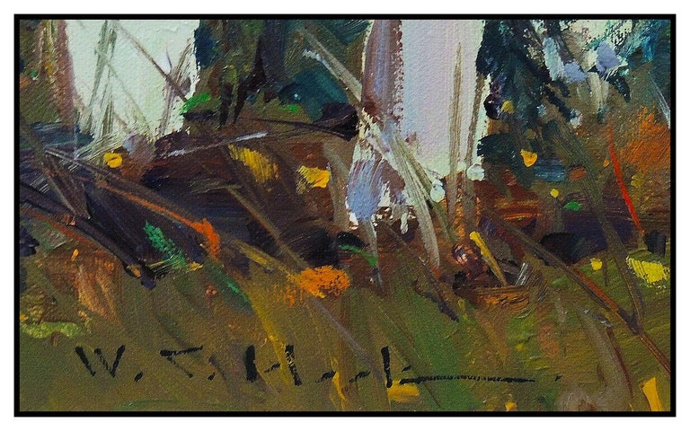 William Hook - William Cather Hook Original Acrylic Painting On Canvas ...