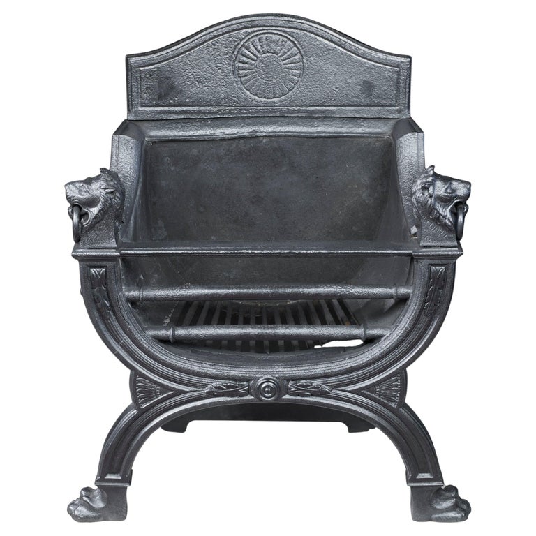 Panier à feu en fonte William IV En vente sur 1stDibs