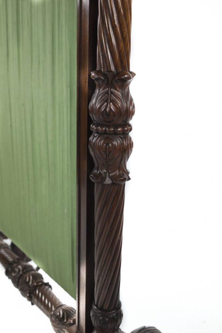 William IV Mahogany Fire-Screen Attributed to Gillows at 1stDibs | with ...