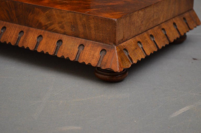 William IV Mahogany Toilet Mirror For Sale at 1stDibs