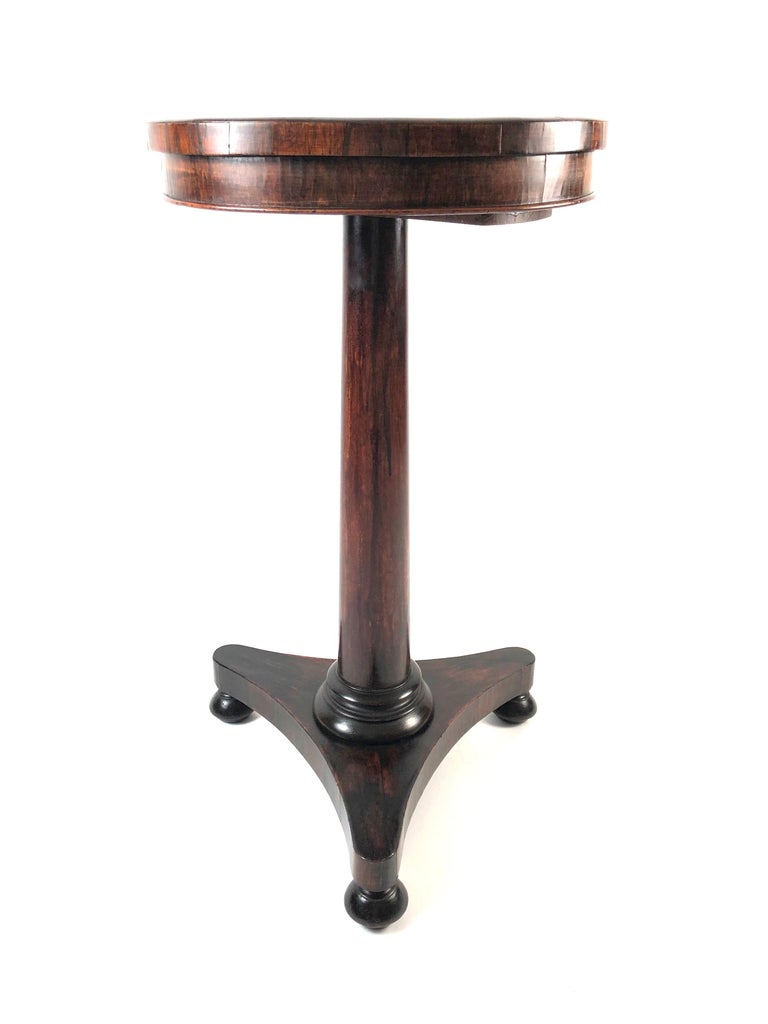 William IV Neoclassical Septarian Stone Top Table at 1stDibs