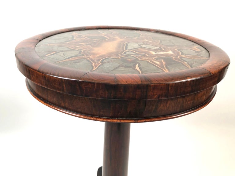 William IV Neoclassical Septarian Stone Top Table at 1stDibs