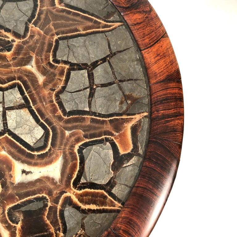 William IV Neoclassical Septarian Stone Top Table at 1stDibs