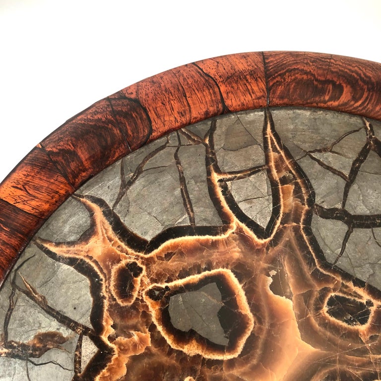William IV Neoclassical Septarian Stone Top Table at 1stDibs