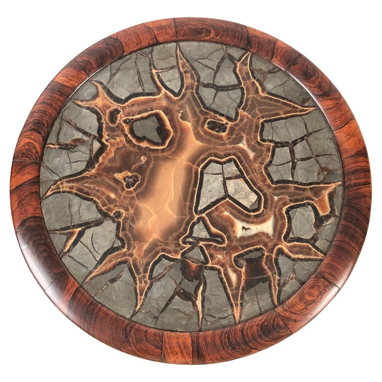 William IV Neoclassical Septarian Stone Top Table at 1stDibs