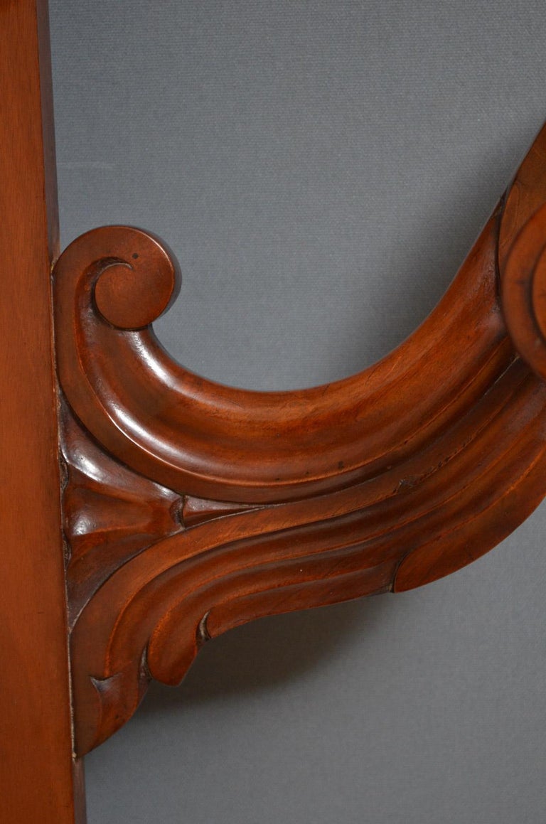 William IV or Early Victorian Mahogany Hall Tree at 1stDibs