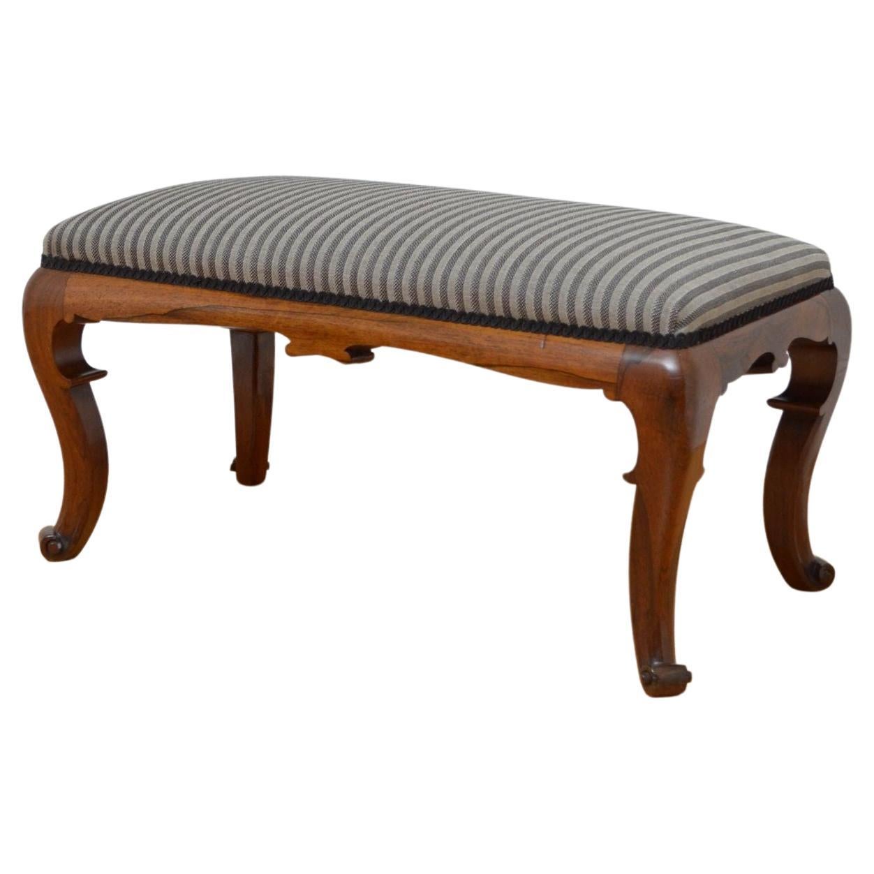 William IV Gillows Mahogany Stool at 1stDibs