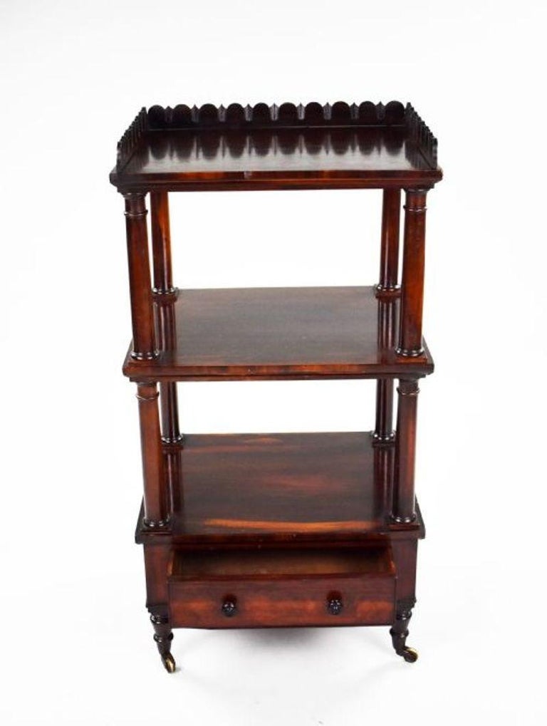 William IV Rosewood Whatnot For Sale at 1stDibs