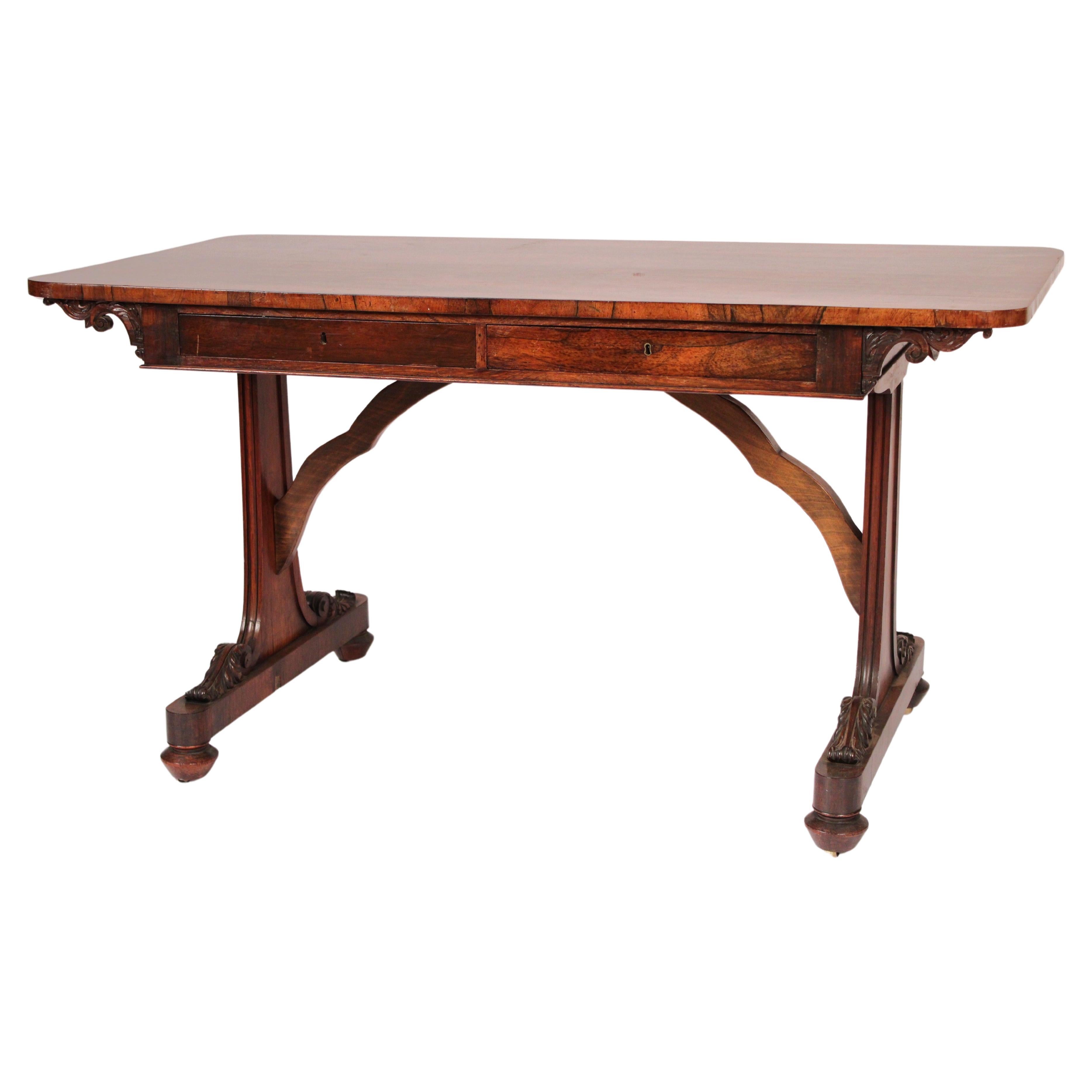 William IV Rosewood Small Library Table For Sale at 1stDibs | small ...